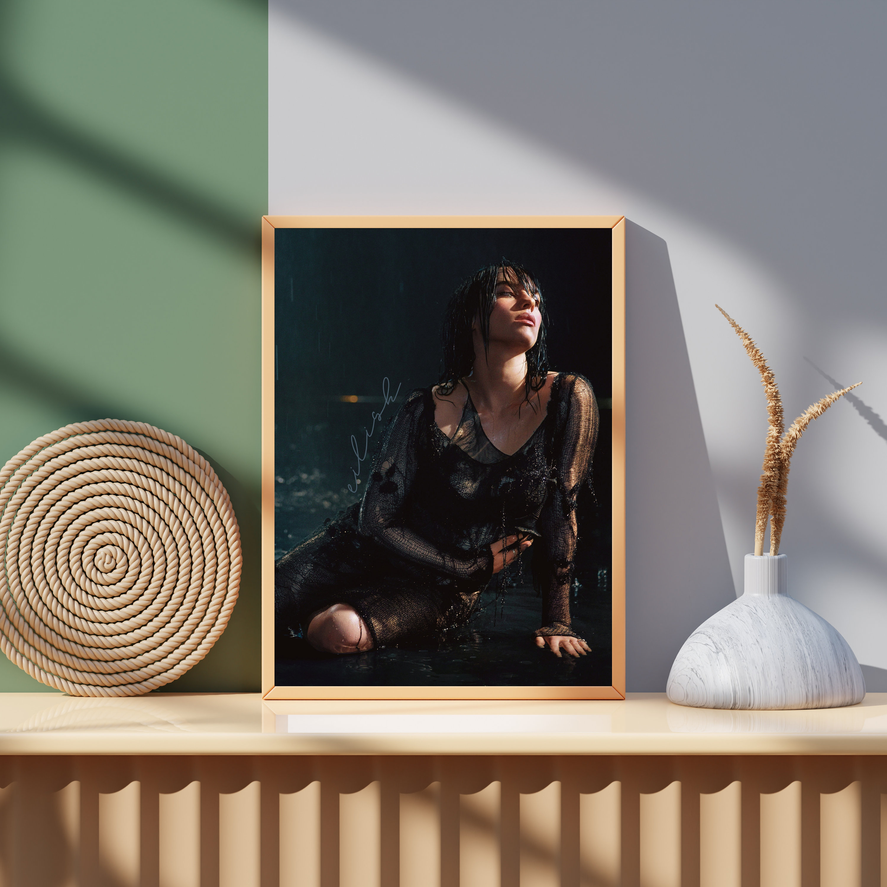 Billie Eilish Happier Than Ever Poster, Happier Than Ever Poster, Billie Eilish Poster, Billie ...