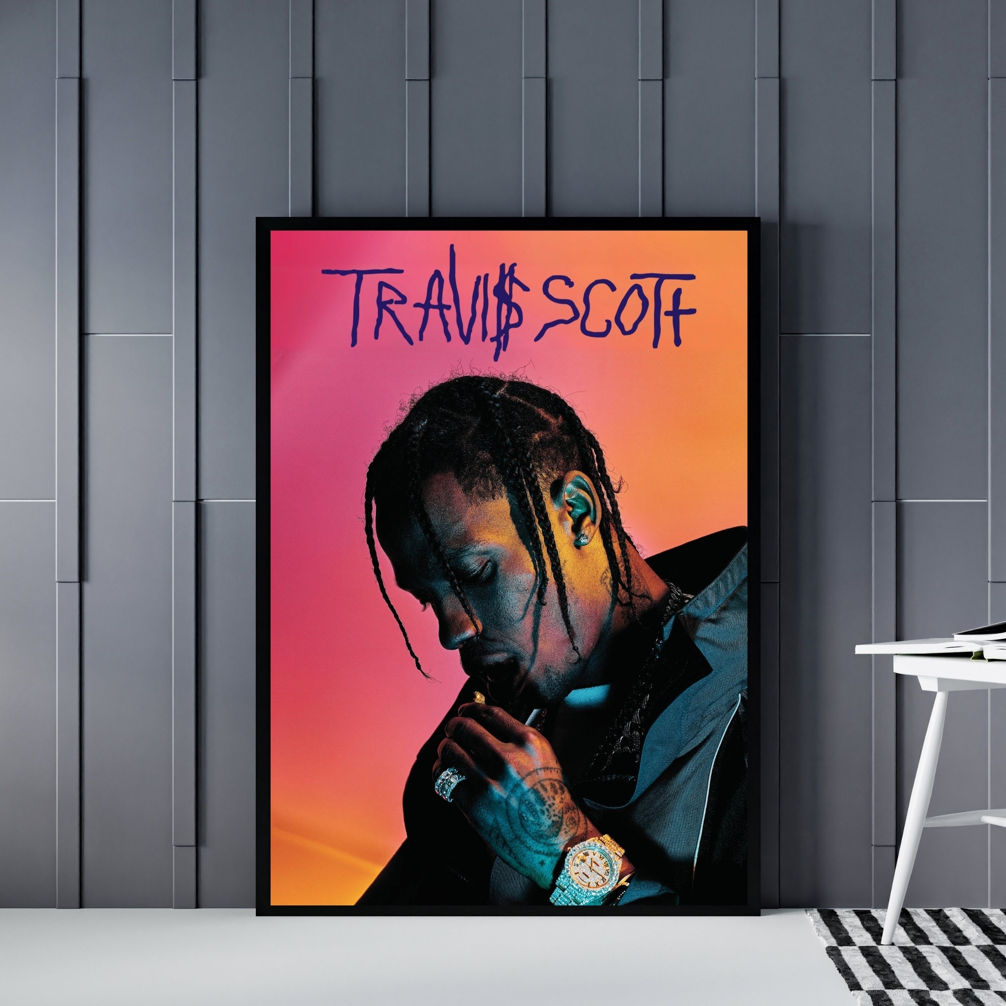 Travis Scott Poster, Travis Scott Prints, Travis Scott Merch, Travis ...
