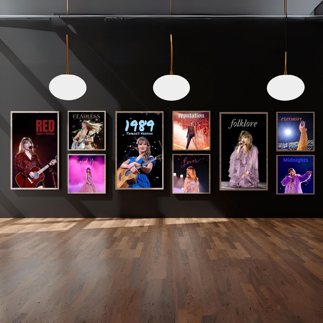 Eras Tour Poster, Taylor Swift Poster, Eras Tour Merch, Taylor Swift ...