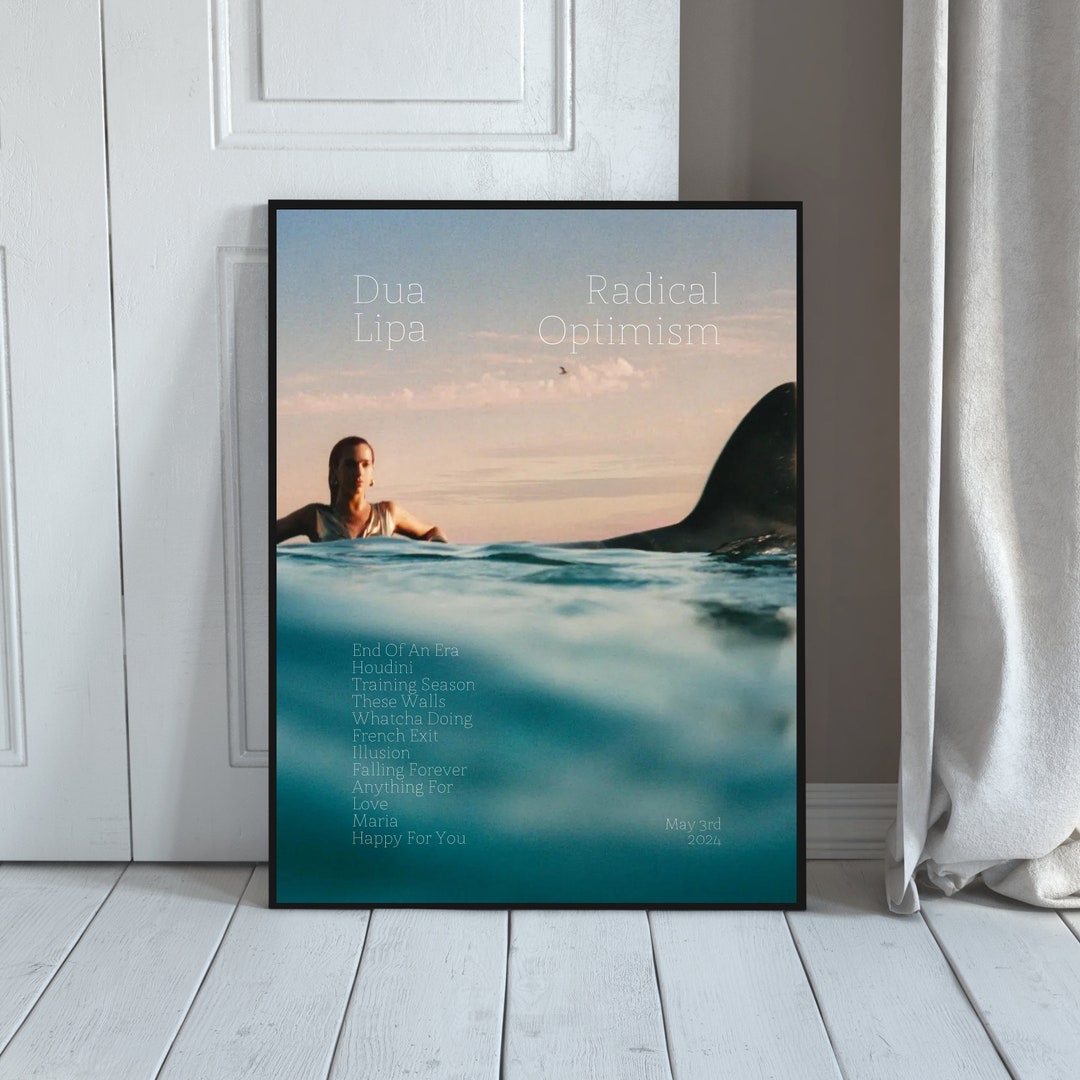 Dua Lipa Poster Dua Lipa Radical Optimism Radical Optimism Poster Dua ...
