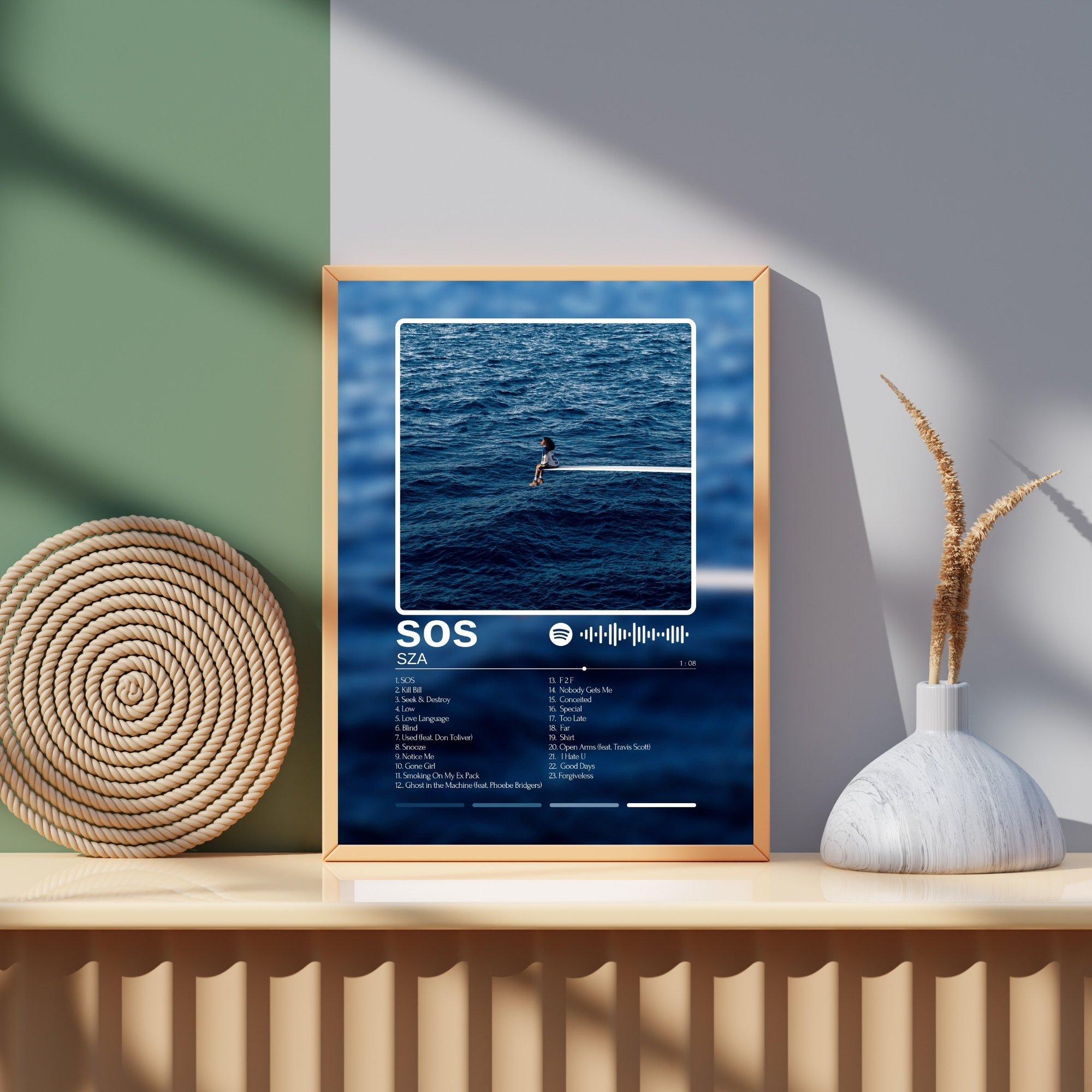 SZA Poster, SZA Printable, SOS Poster, Sza Poster, Sza Merch - Etsy