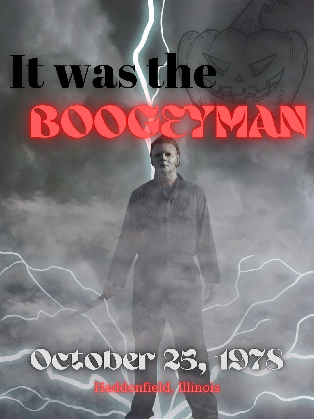 Michael Myers Halloween Scary Movie Digital Print - Etsy