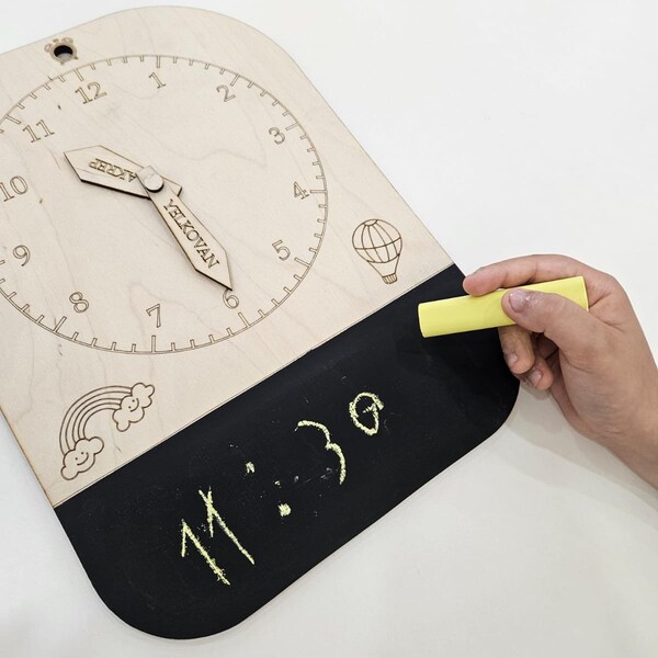 Toy Clock - Etsy