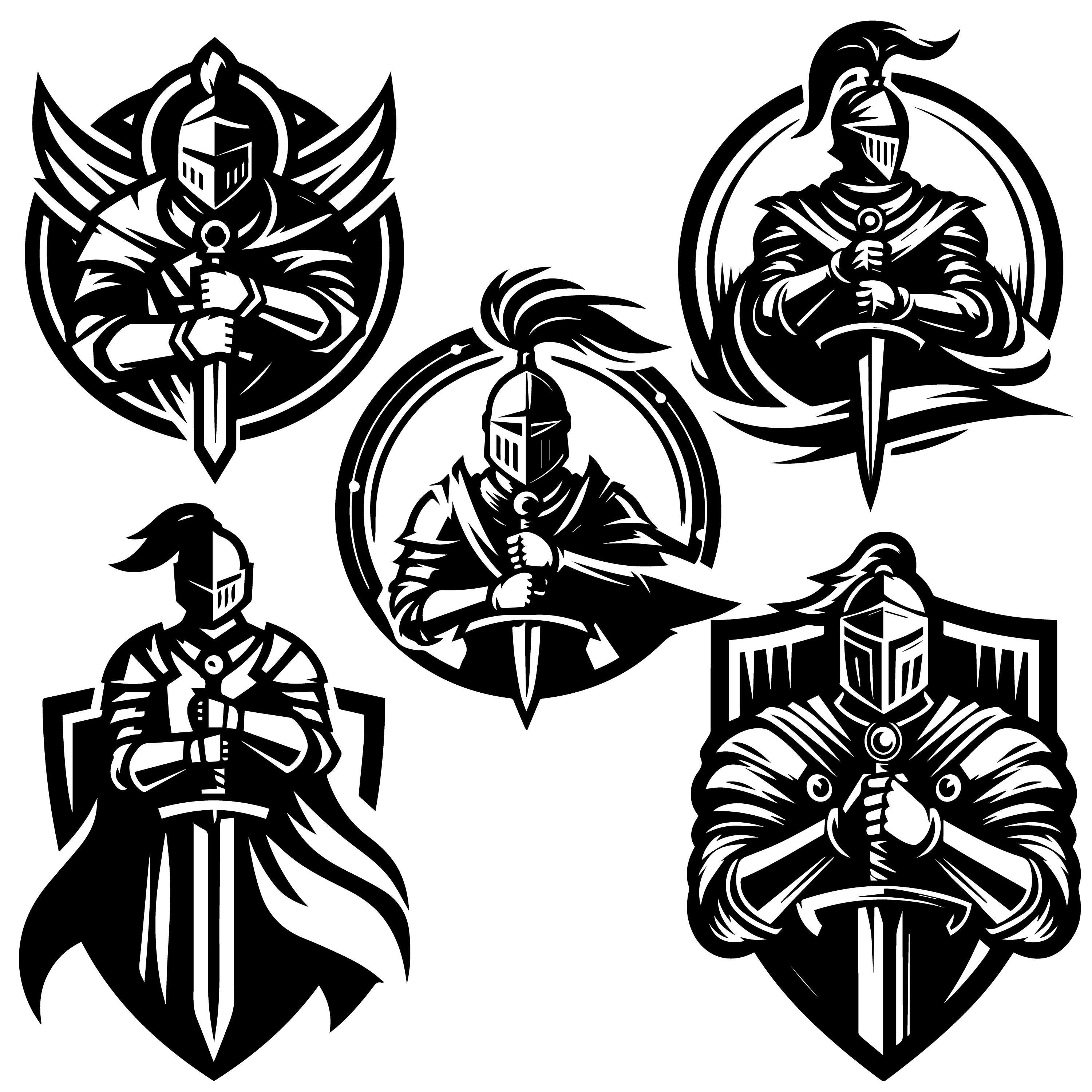 Knight Helmet, Head Armor SVG, PNG, Digital Product - Etsy