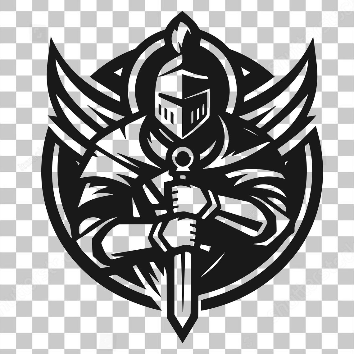 Knight Helmet, Head Armor SVG, PNG, Digital Product - Etsy