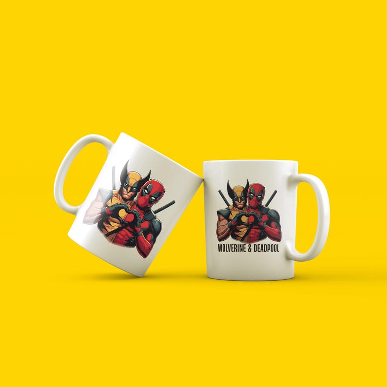 Wolverine and Deadpool Png Svg Clipart, Transparent Background - Etsy