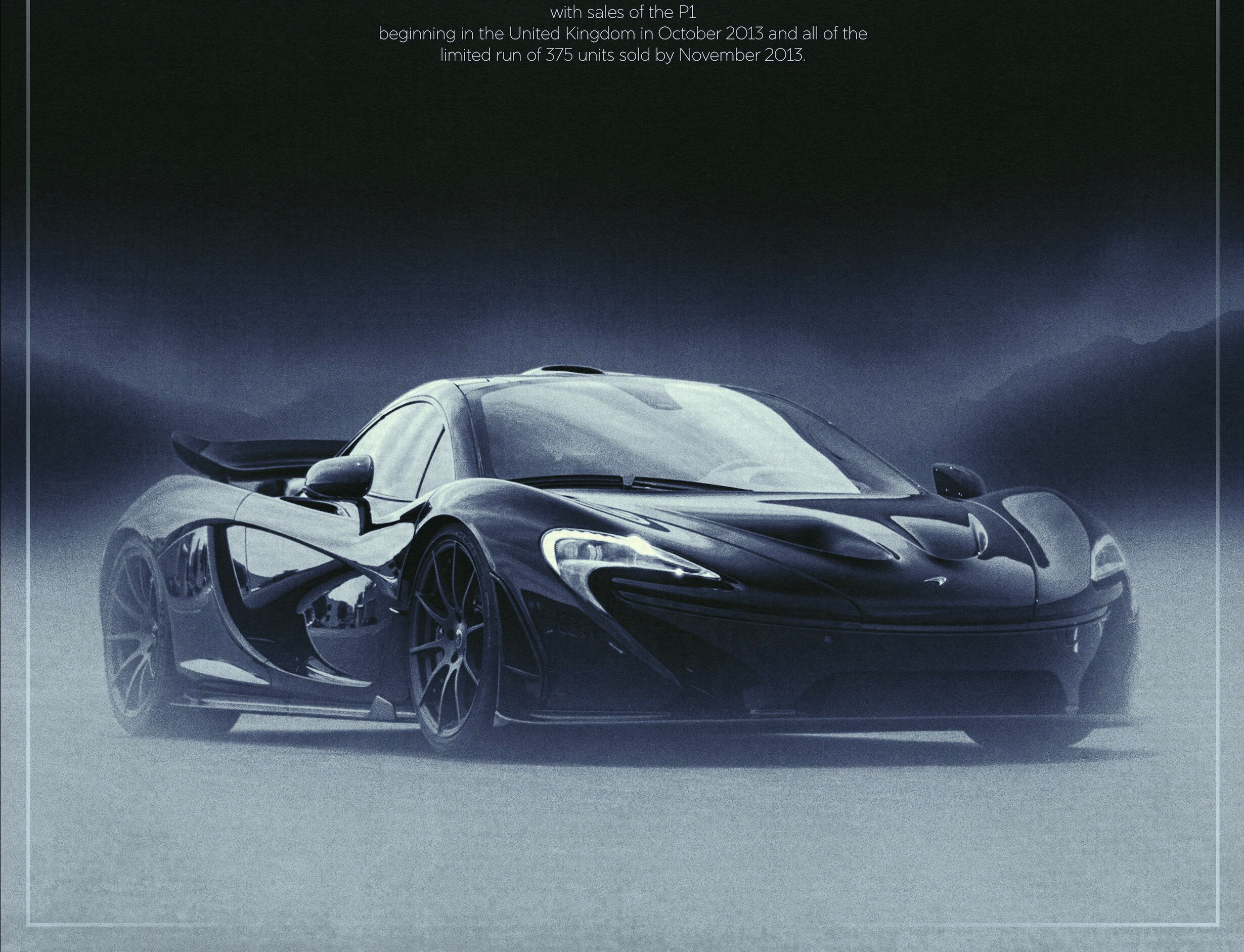 Mclaren P1 A3 Poster. High Quality Poster, Mclaren Poster, P1 Mclaren ...