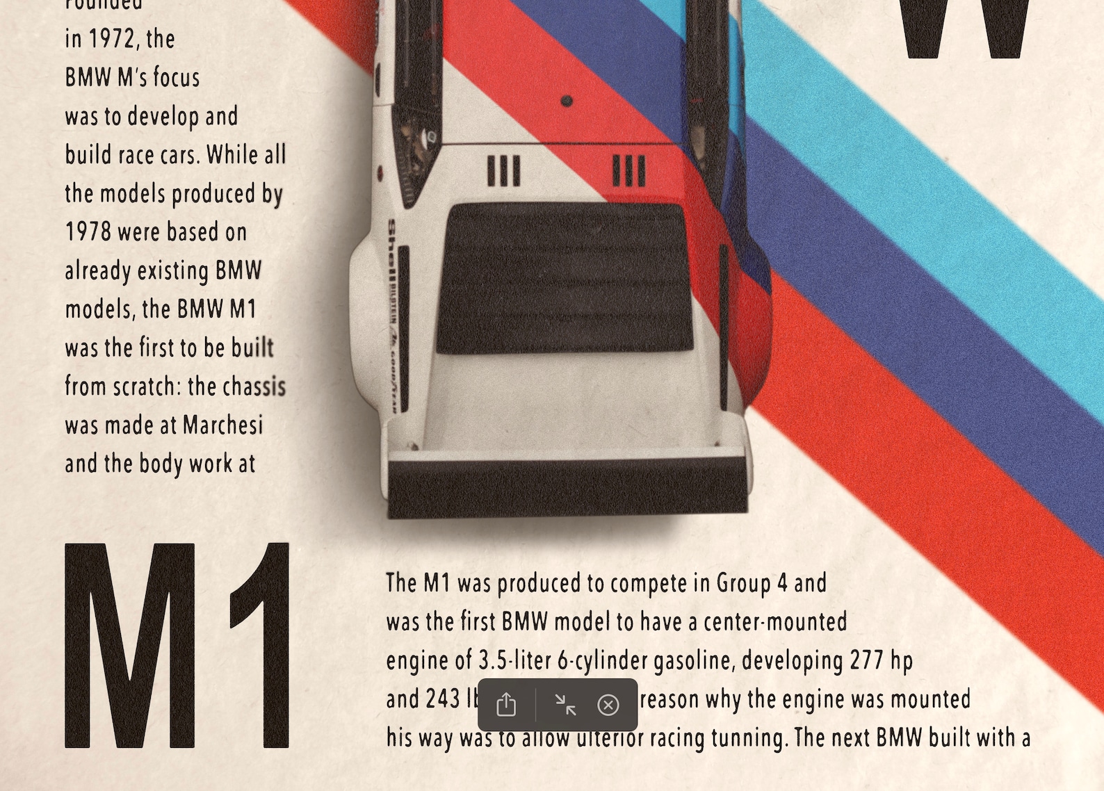 BMW M1 Vintage Poster BMW M1 Poster Vintage Car Poster Bmw M1 - Etsy