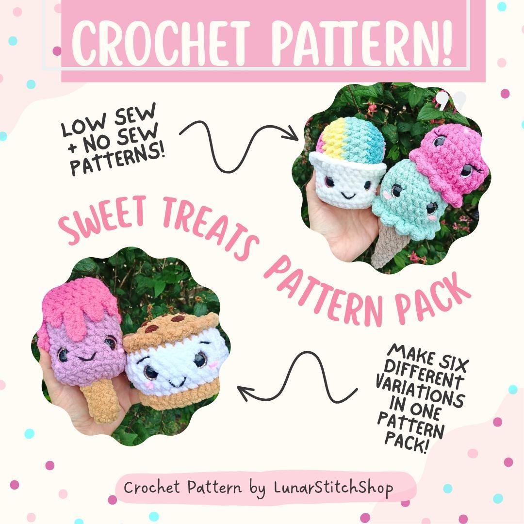 Sweet Treats Pattern Pack! - Etsy