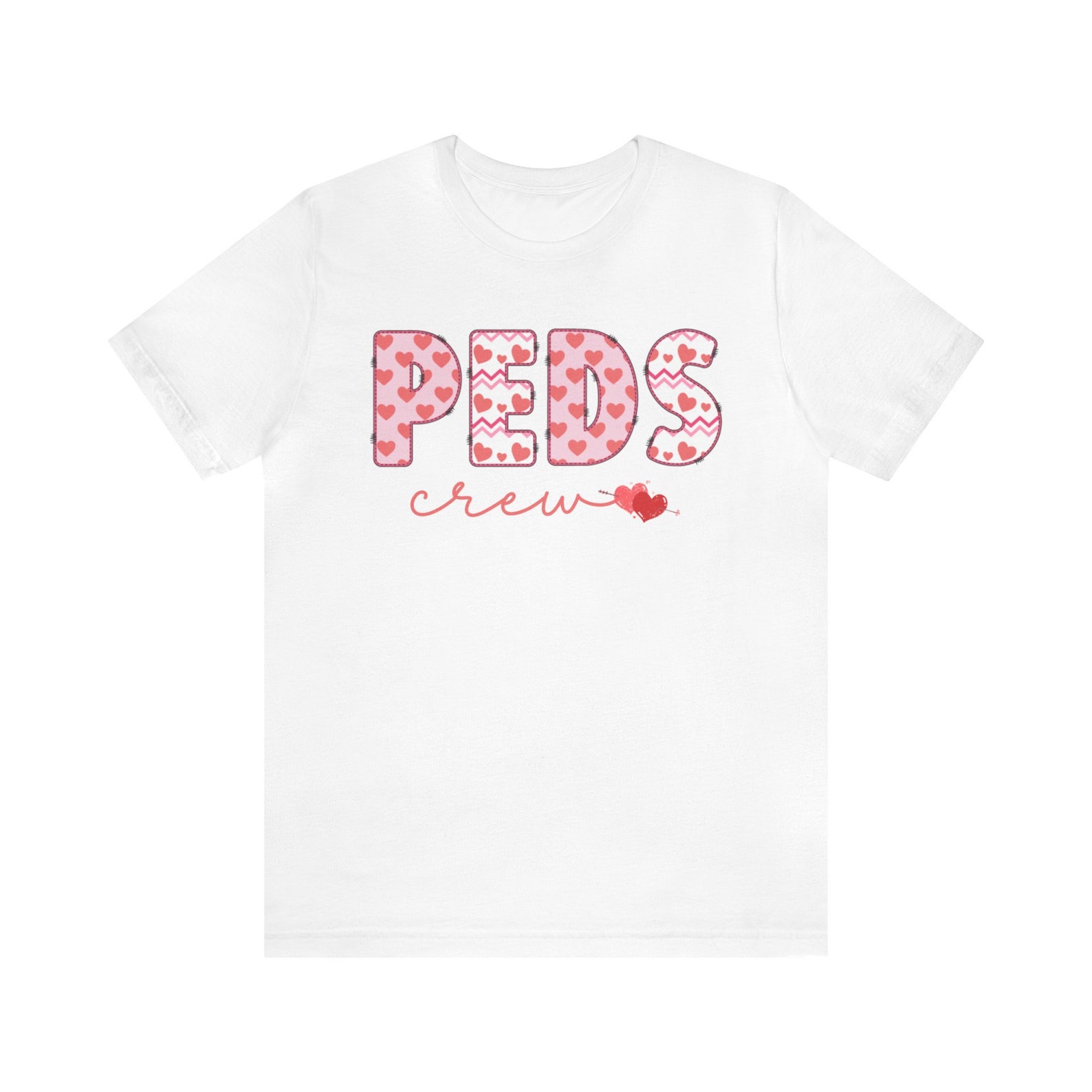 Pediatrics Valentines Shirt, Peds Nurse T-shirt, Valentines Day Peds ...