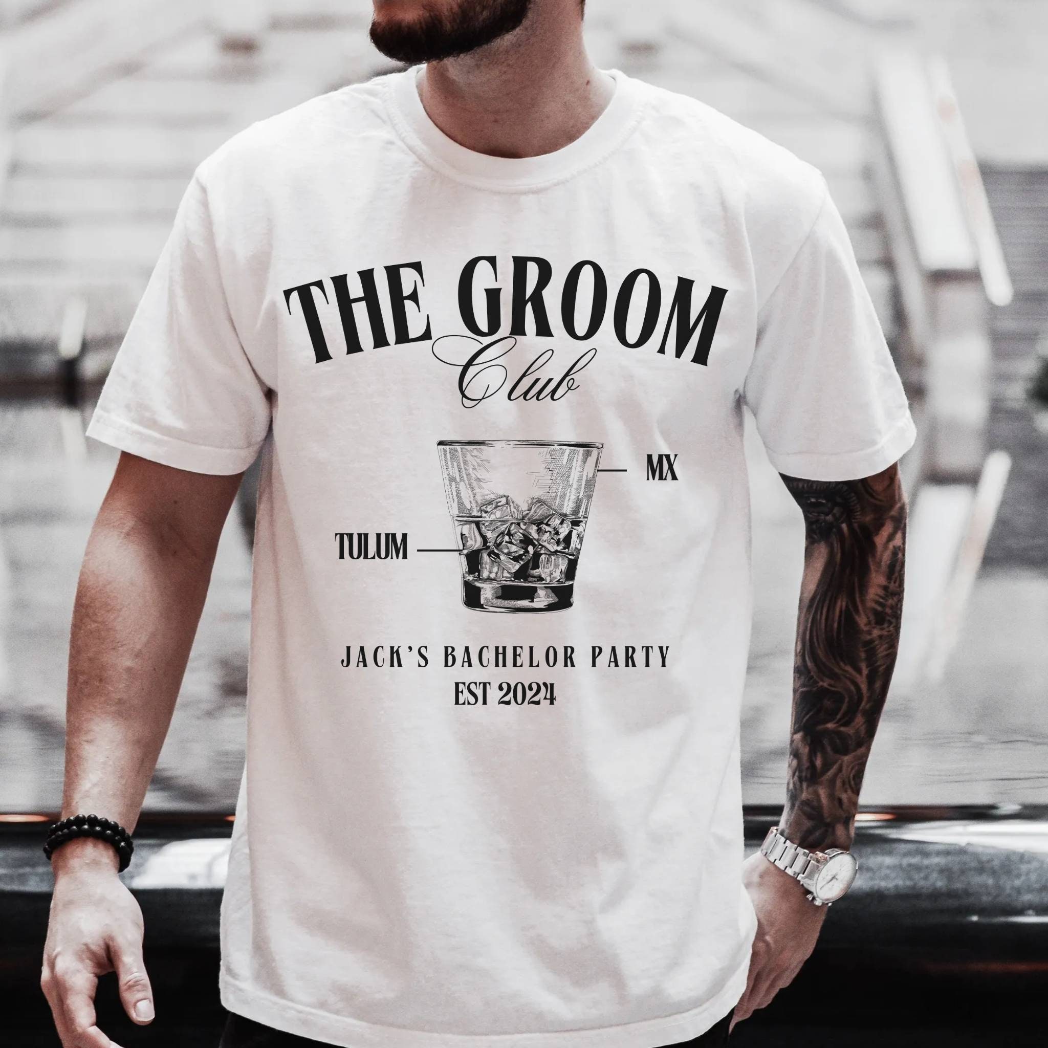 Bachelor Party Shirts, Custom Groomsman Shirt, Personalized Bachelor ...