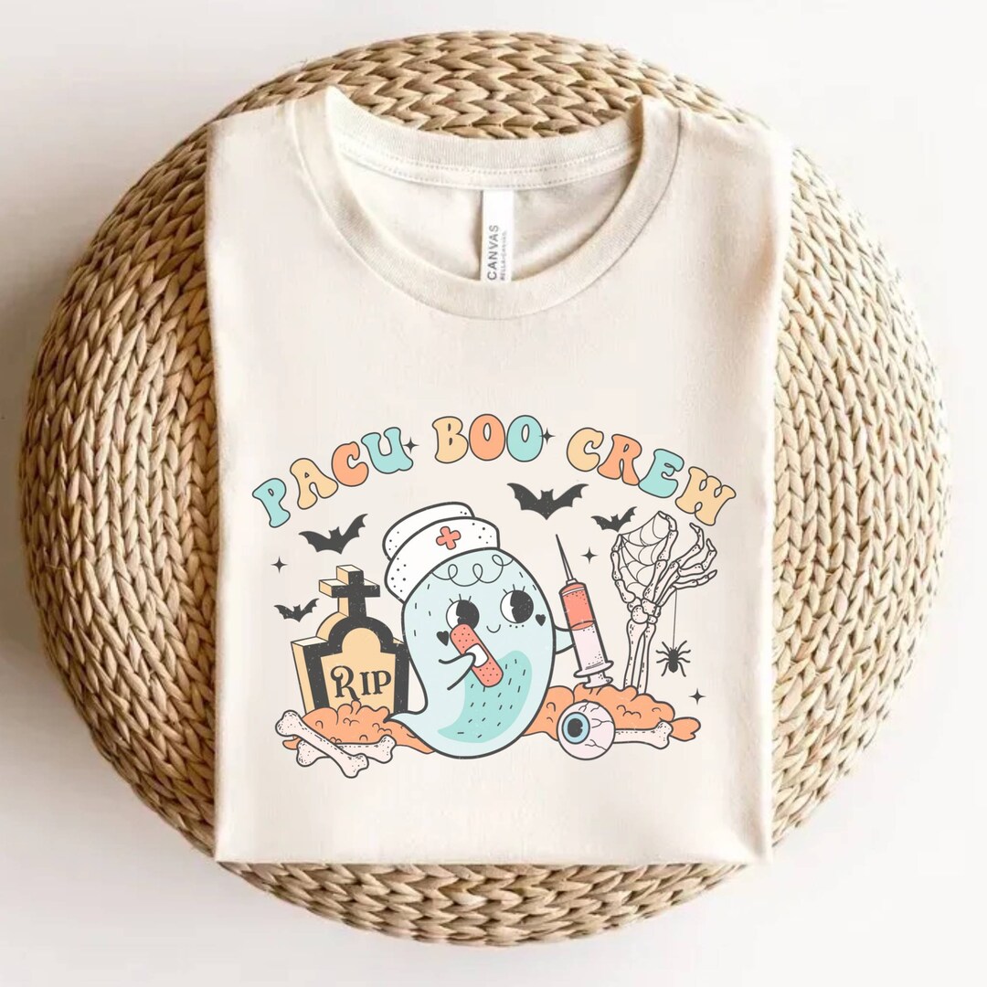 Pacu Halloween Nurse Shirt, Post Anesthesia Care Unit Nurse Tshirt ...