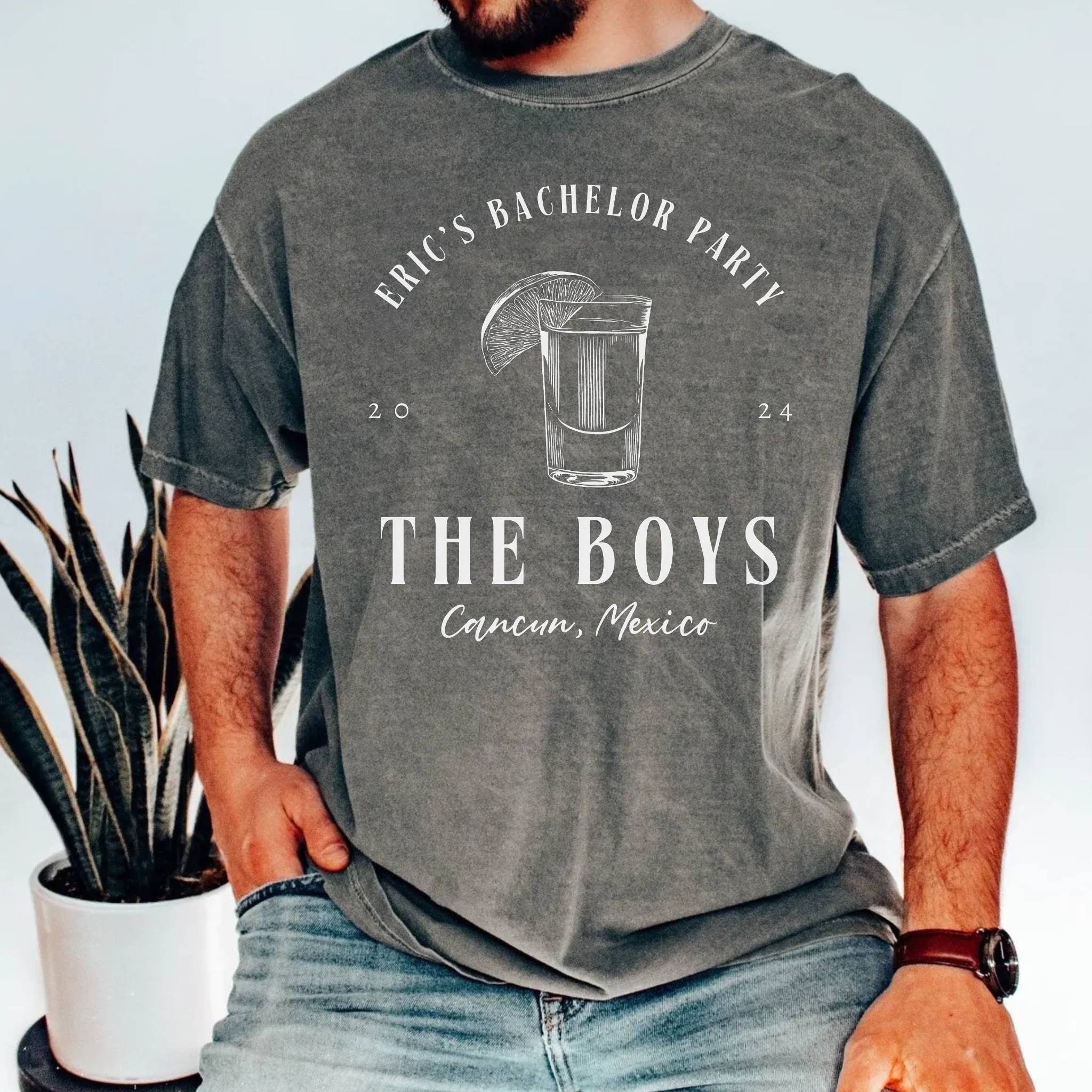 Bachelor Party Shirts, Custom Bachelor Club Shirts, Custom Location ...