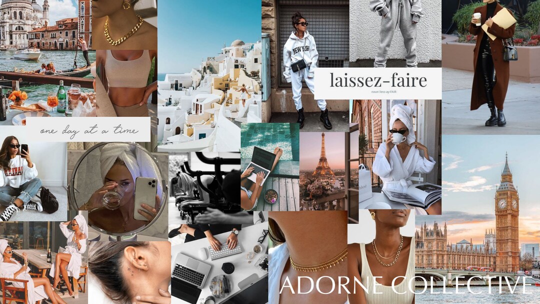 2024 Vision Board Template - Etsy