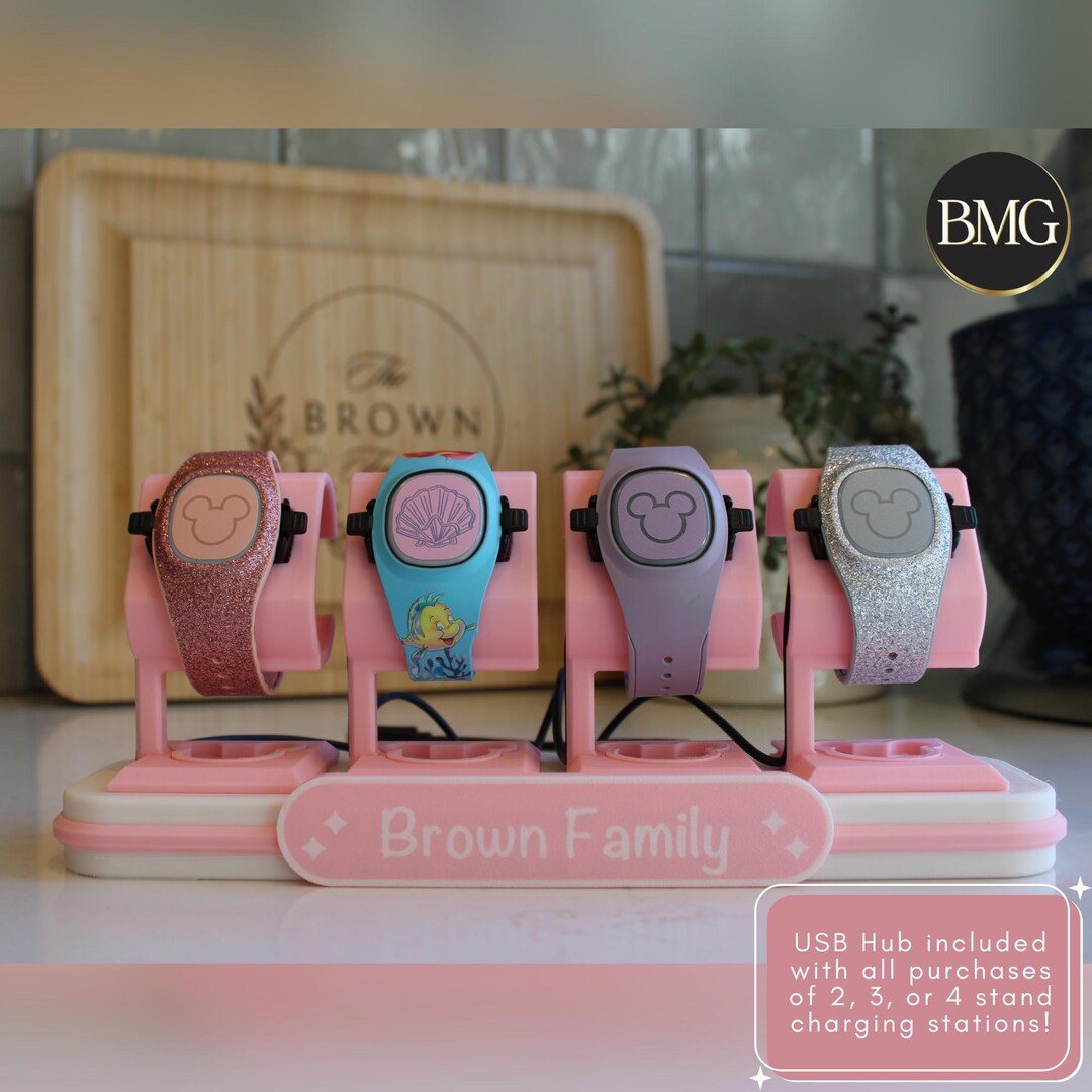 Customizable Magicband Charging Station Compatible With Disney’s ...