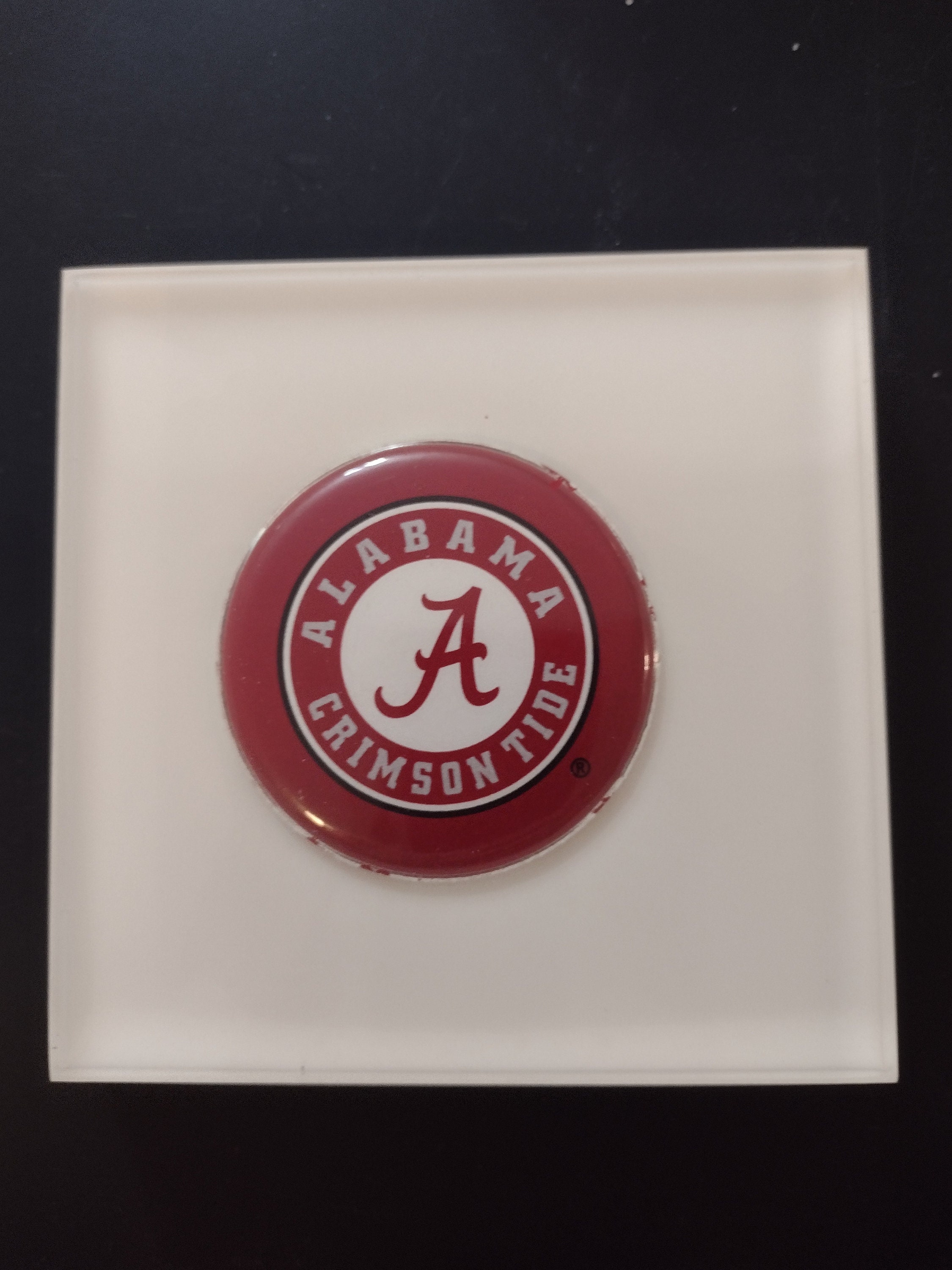 Alabama Crimson Tide Handmade Epoxy Coasters - Etsy