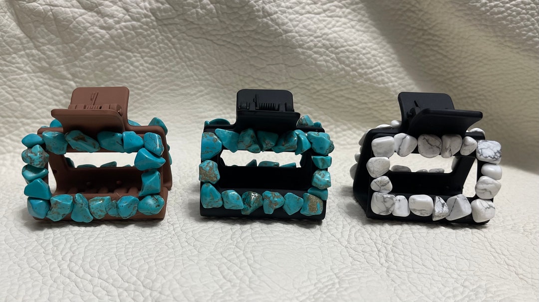 Mini Stone Clip - Etsy
