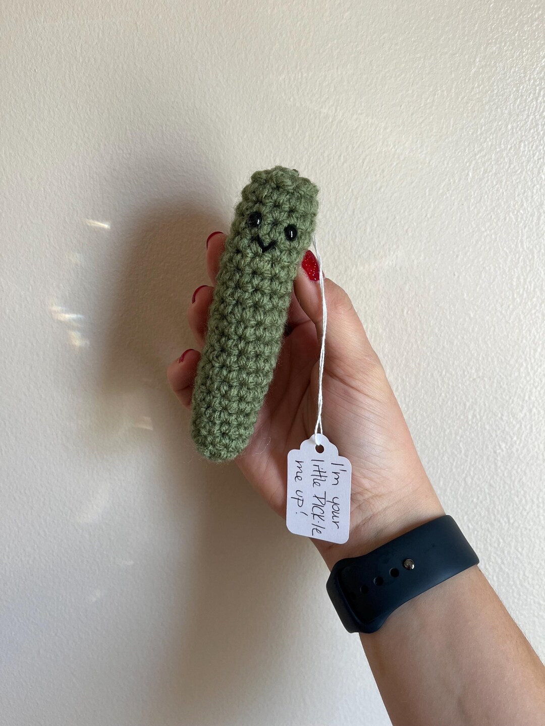 Crochet Positive Pickle; Crocheted Pickle; Encouraging Crochet; Stuffed ...