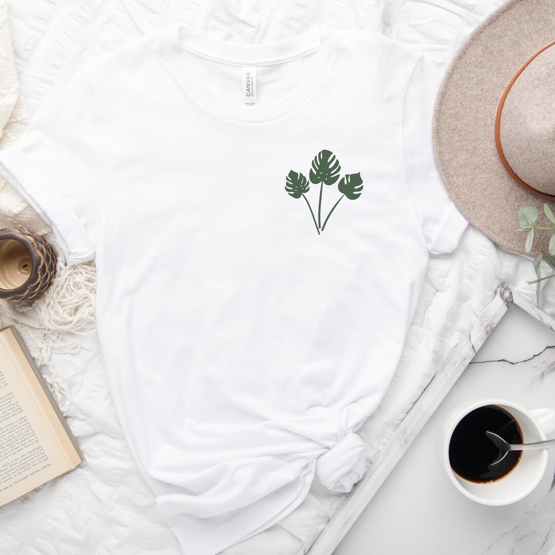 Monstera Leaf Shirt, Monstera Shirt, Plant Shirt, Houseplant Shirt ...
