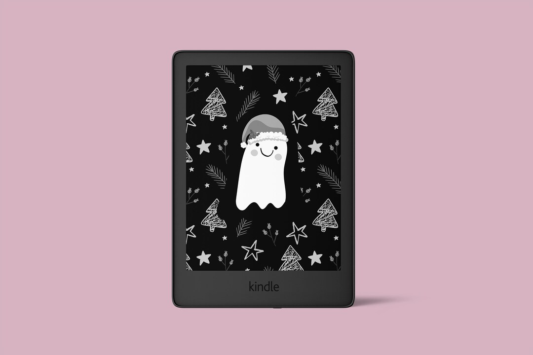 Winter Ghost - Snowflakes, Christmas, Tree, Kindle Lock Screen ...