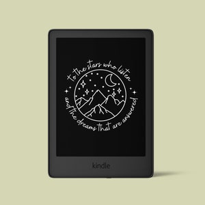 ACOTAR Bundle Kindle Lock Screen - ACOTAR Quote, Kindle Accessories, A ...