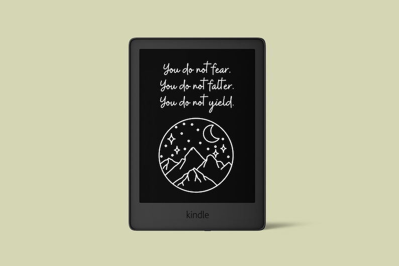 ACOTAR Bundle Kindle Lock Screen ACOTAR Quote Kindle - Etsy