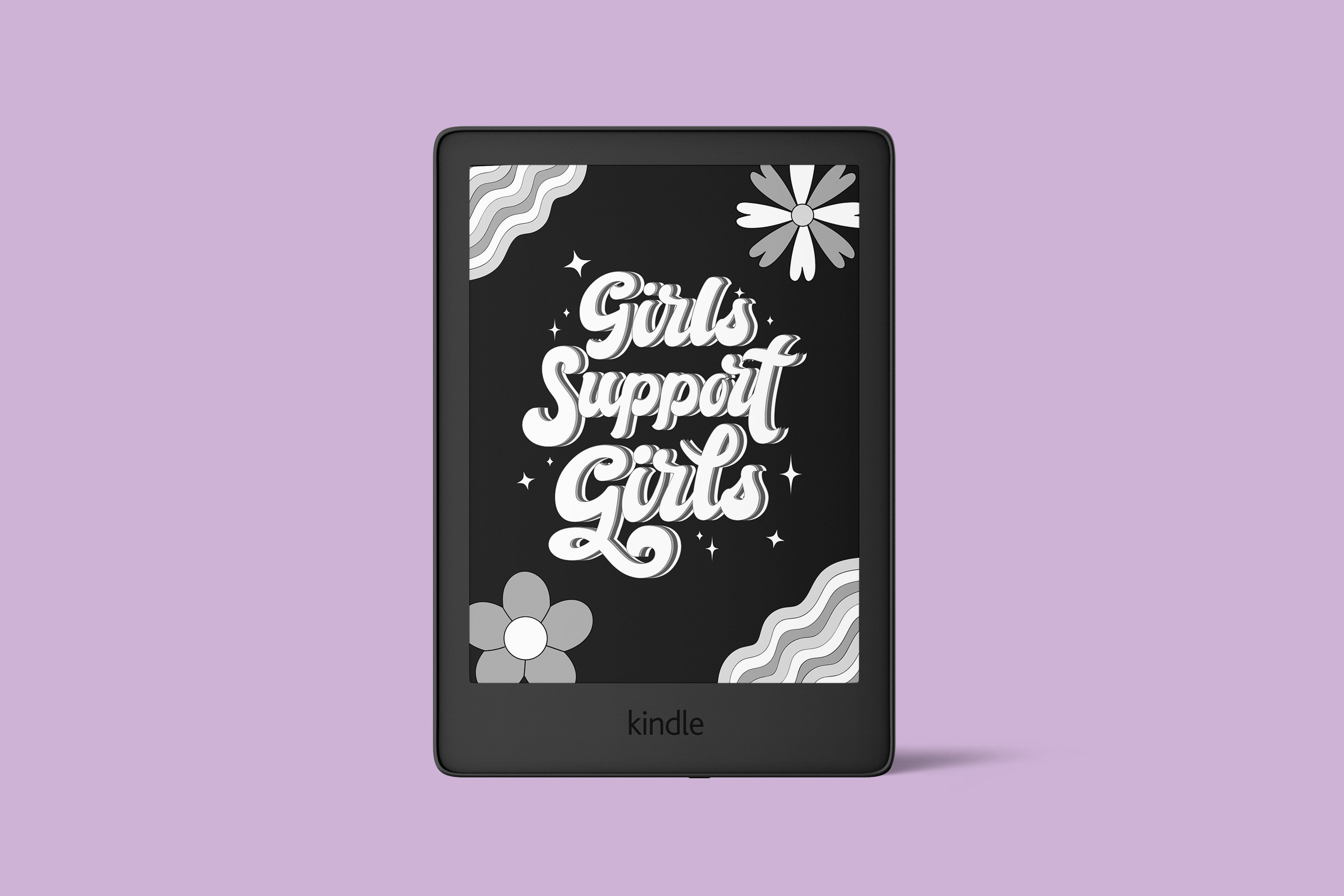 Girls Support Girls - Kindle Lock Screen, Booktok, Feminist Wallpaper ...
