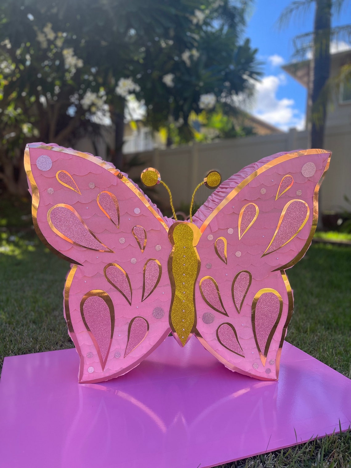 Butterfly Piñata – Custom Spring Birthday Decor - Etsy