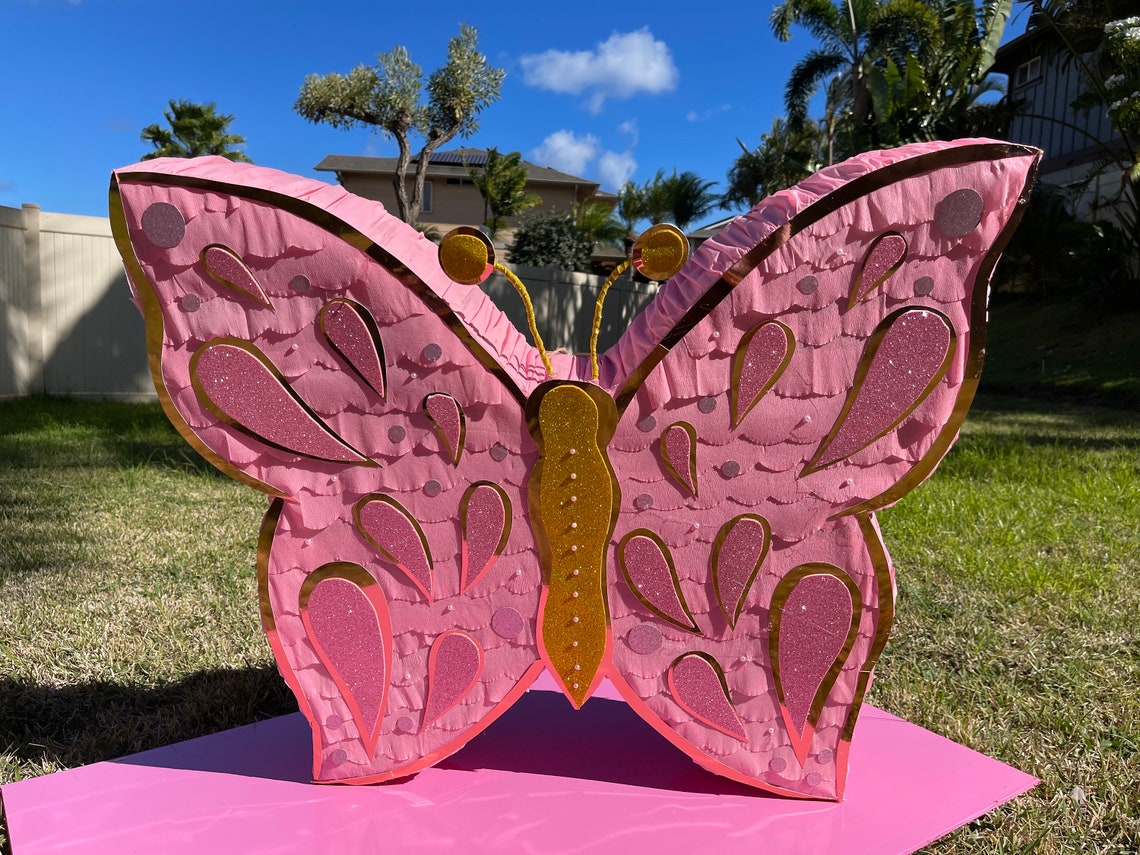 Butterfly Piñata – Custom Spring Birthday Decor - Etsy