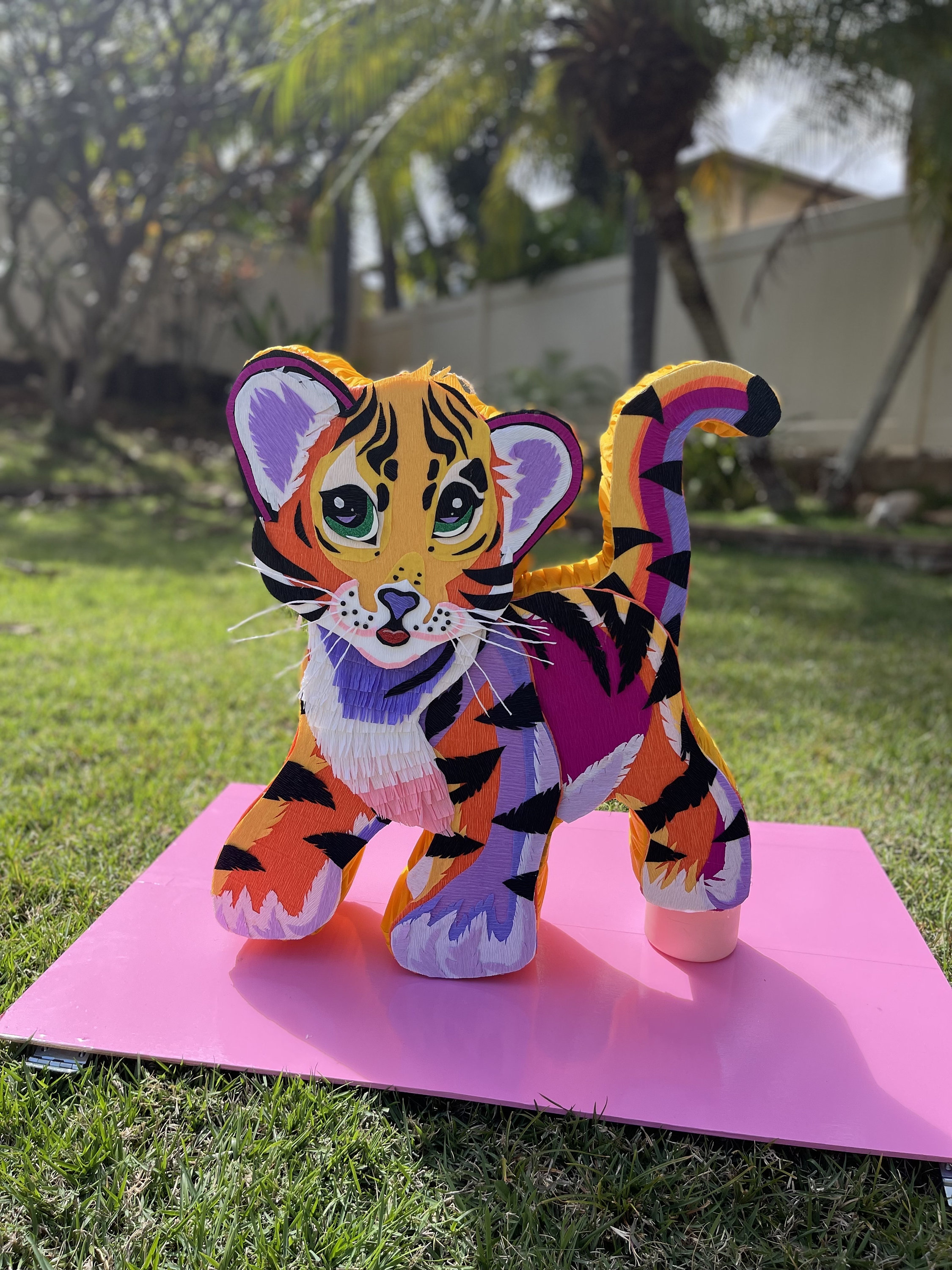 Piñatas (SIZE 30” LARGE )tiger Lisa Frank and Decoration for ...
