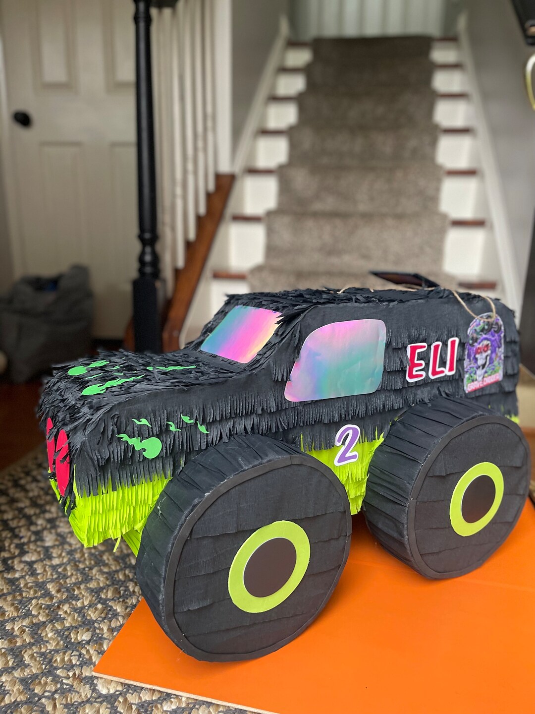 Monster Truck Pinata – Custom Party Decor for Thrill-seeking ...