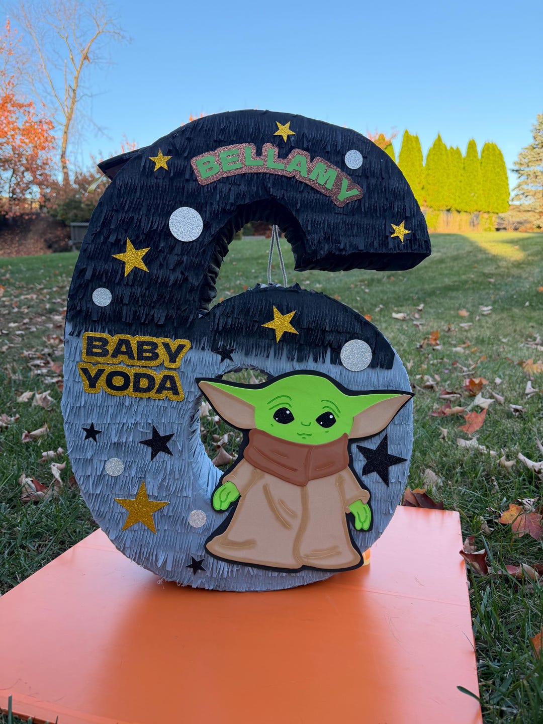Baby Yoda Piñata – Personalized & Handmade - Etsy