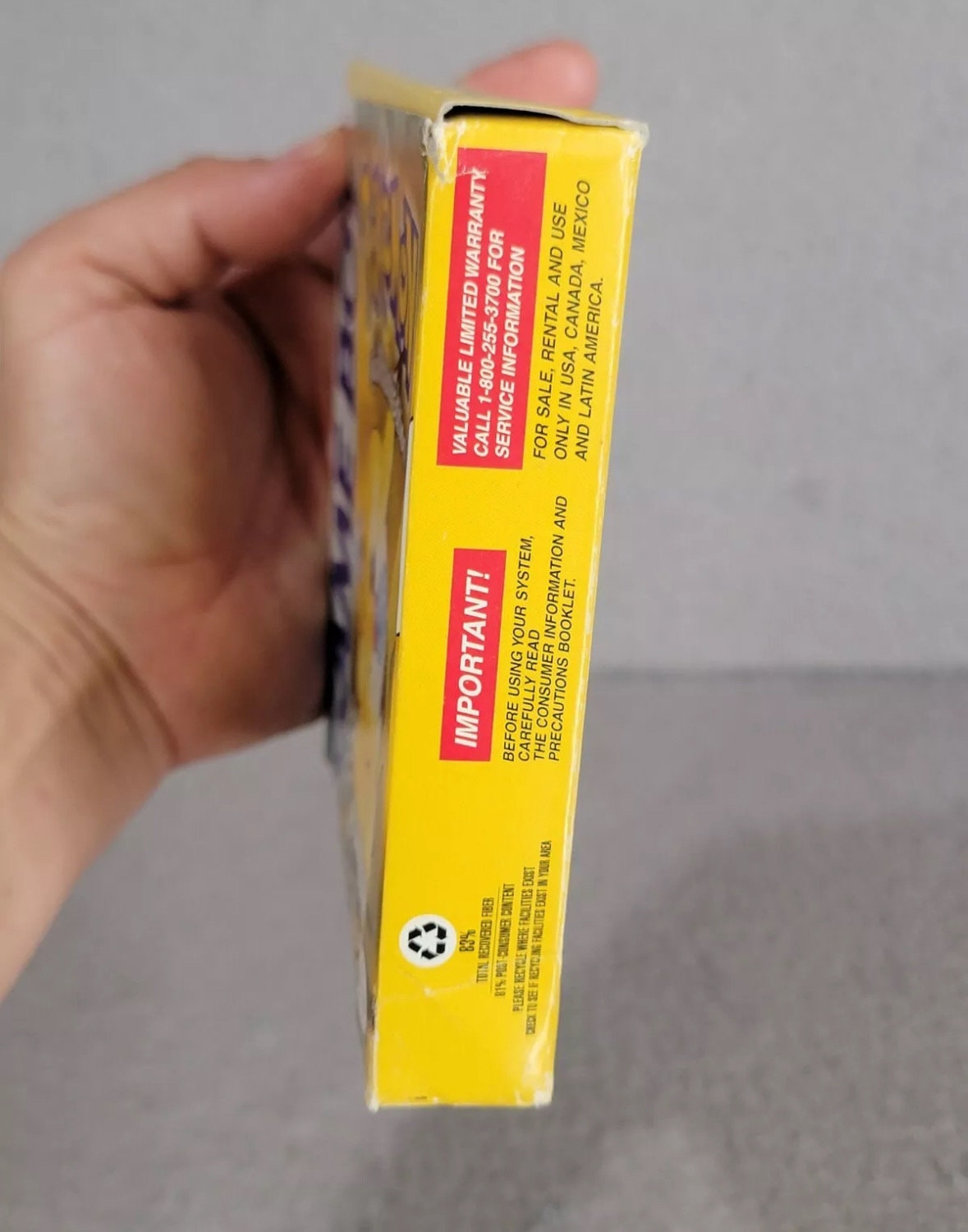 Pokemon Yellow Game Boy Color With Box, Manual, Pokemon Games - Etsy