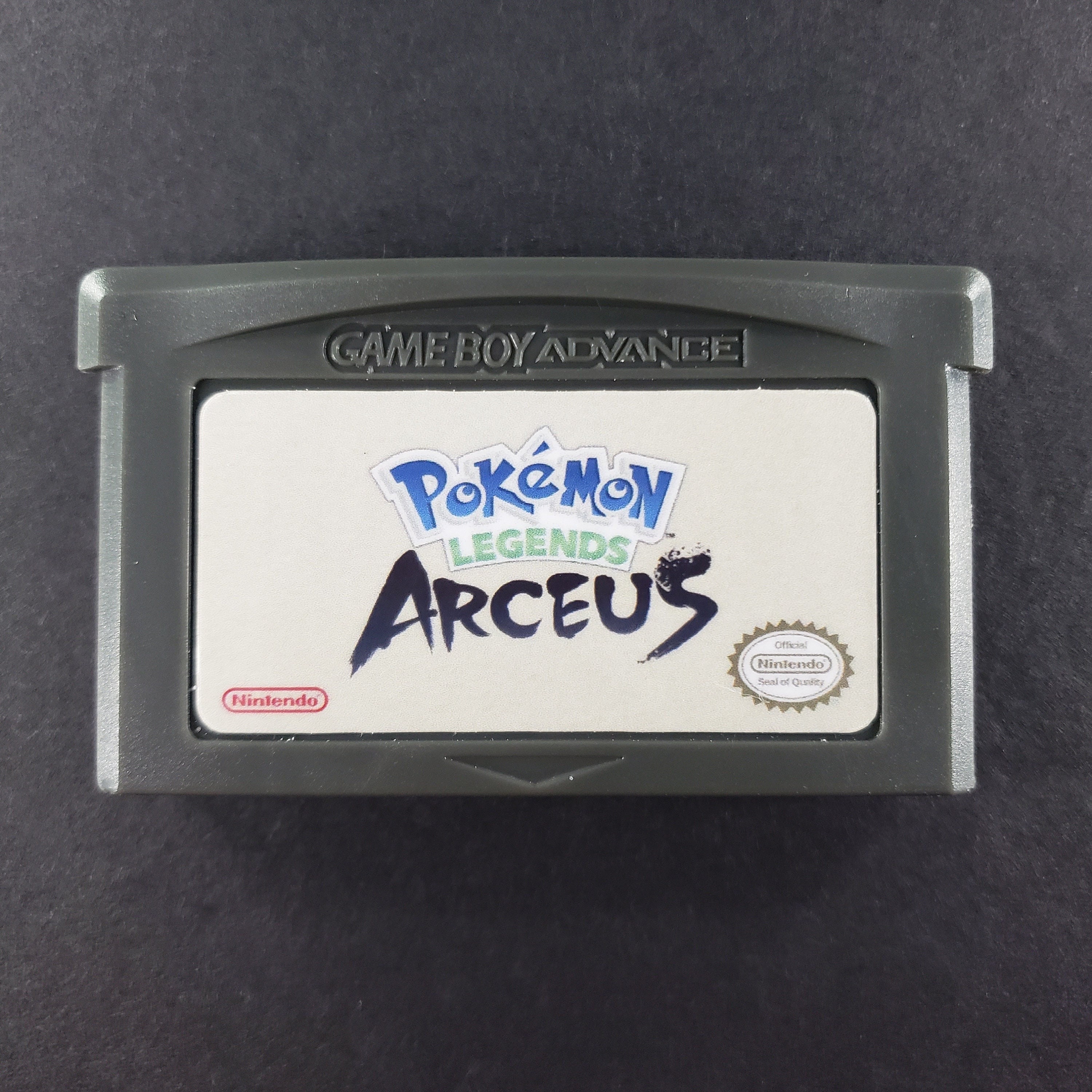 Pokemon Legend of Arceus GBA Cartridge Rom, Rare Pokemon Game, Vídeo ...