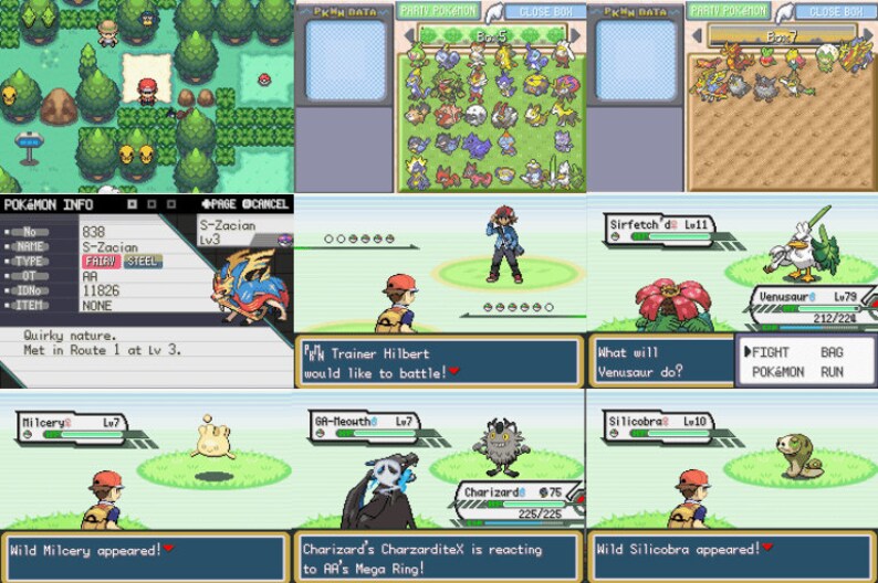 Pokemon Legend of Arceus GBA Cartridge Rom, Rare Pokemon Game, Vídeo ...