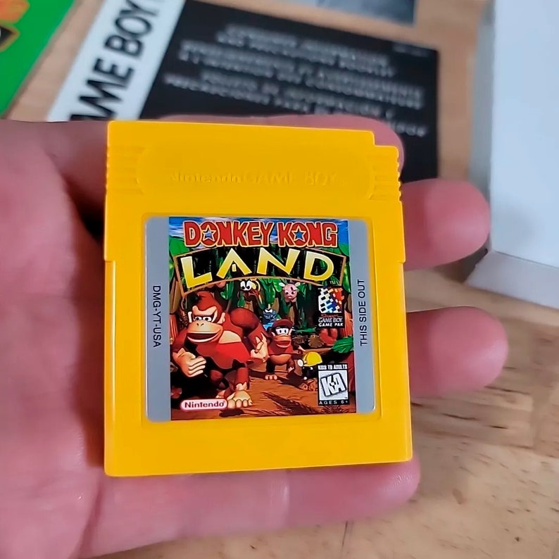 Donkey Kong Land 1 DK Nintendo Game Boy Gameboy Works Great - Etsy
