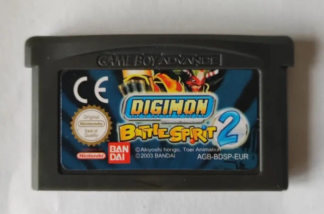 Digimon Battle Spirit 2 GBA, Digimon for Game Boy Advance Nintendo DS ...