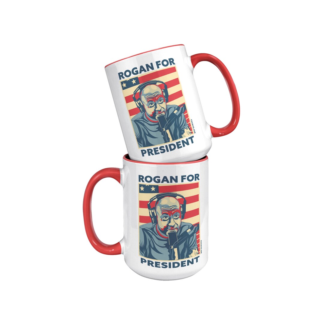 Rogan for President Large 15oz Coffee Mug | JRE Coffee Mug | Joe Rogan ...