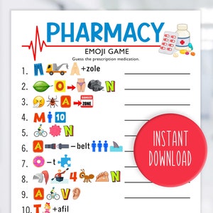 Medication Game - Pharmacy Game - Nurse Game - Medical Game - Pharmacy ...