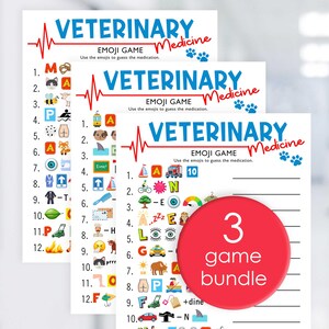 Veterinary Medication Game | Vet Tech Game | Vet Tech Icebreaker | Vet ...