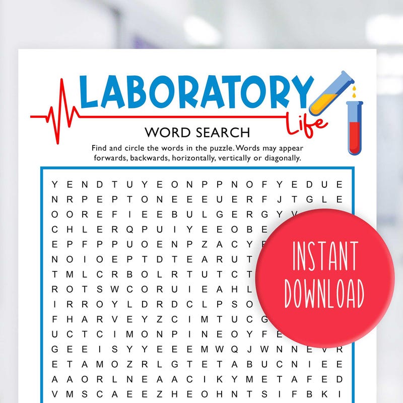 2026 Lab Week Puzzles - Etsy