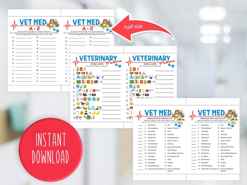Veterinary Game Bundle | Vet Tech Game | Veterinary Game | Veterinary ...