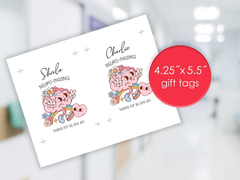 Neuro Nurse Card - Neurology Nurse Card - Neuro Thank You Card - Neuro ...