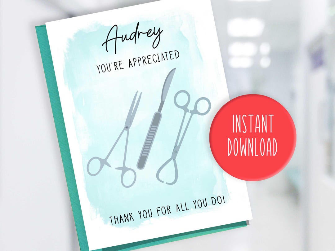 Sterile Processor Card - Sterile Processor Appreciation Card - Sterile ...