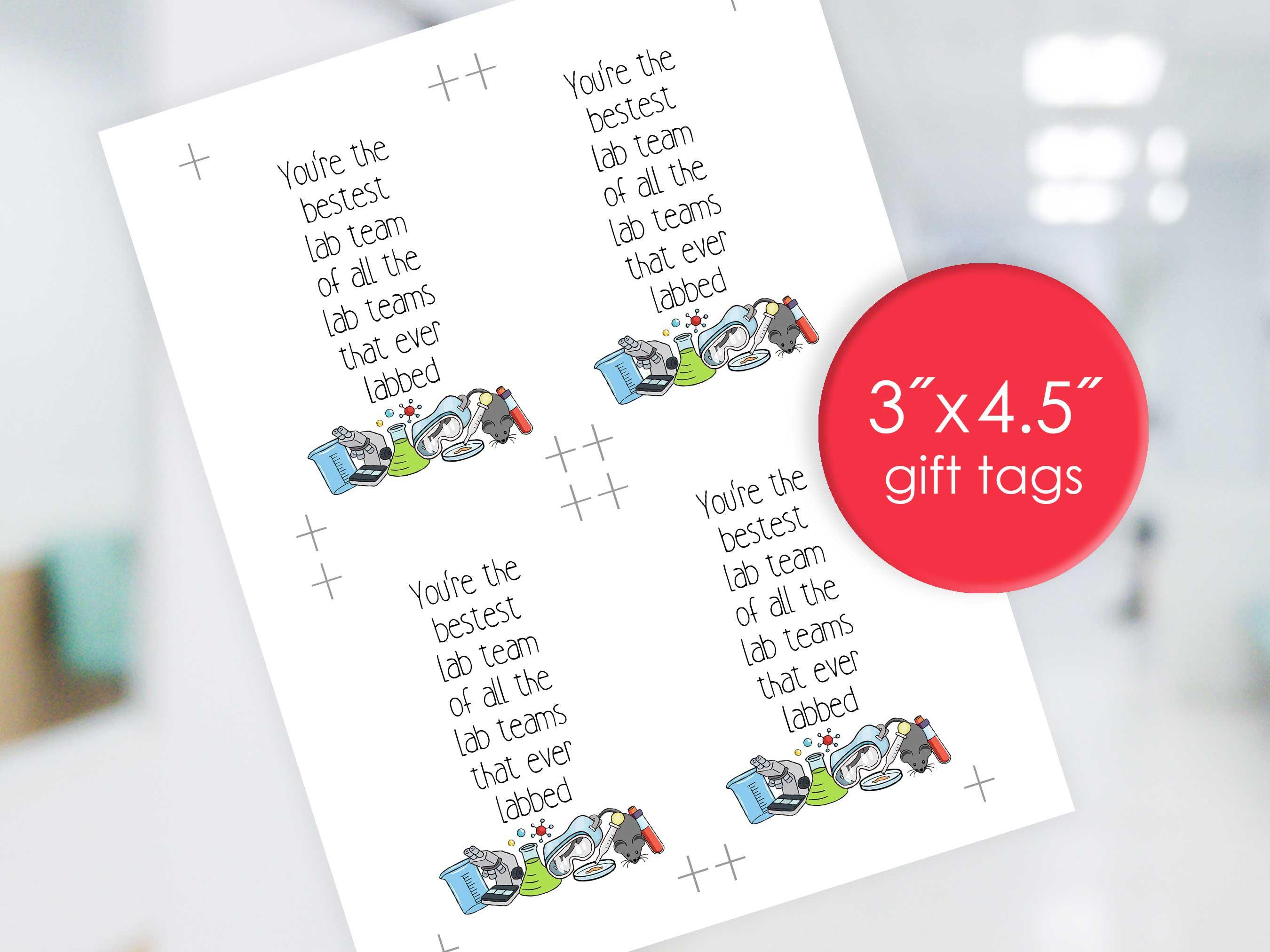 Lab Tech Card - Lab Scientist Card - Lab Technician Card - Lab Tech ...