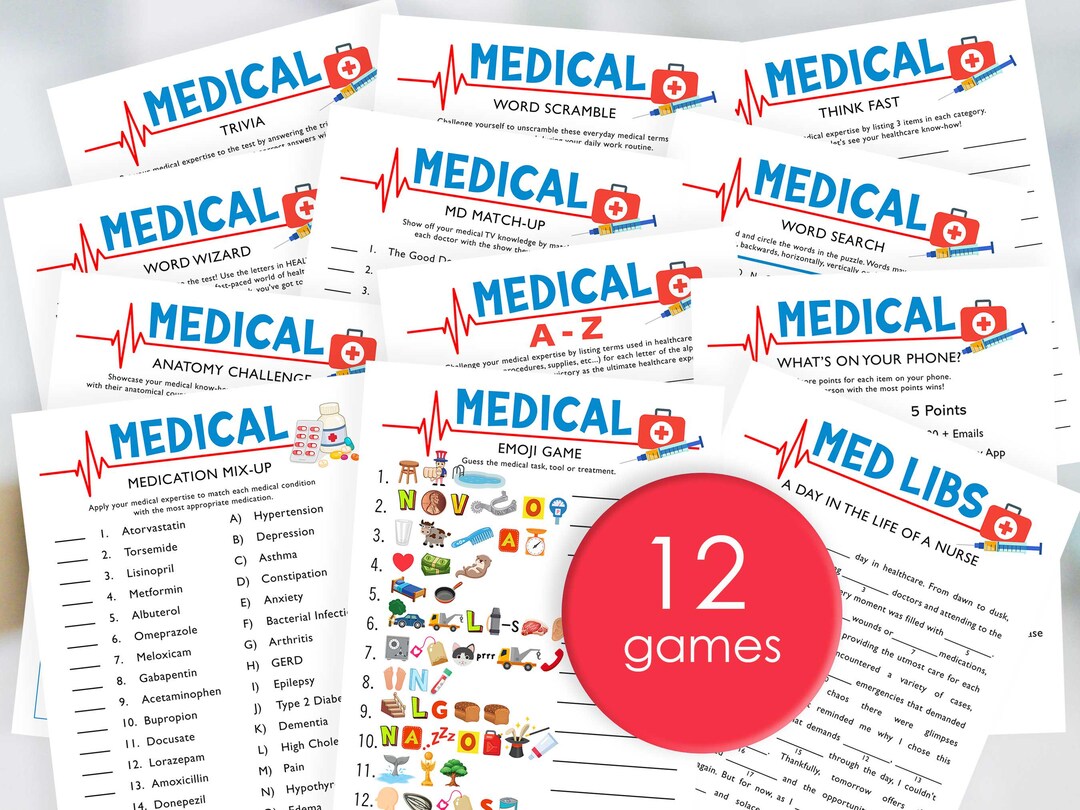 Nurse Game | Medical Game | Healthcare Game | Nurse Game Bundle ...