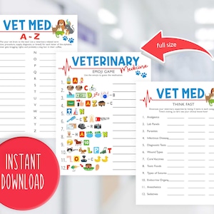 Veterinary Game Bundle | Vet Tech Game | Veterinary Game | Veterinary ...