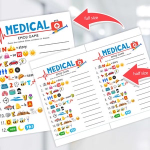 Medical Emoji Game - Disease Emoji Game - Healthcare Emoji Game ...