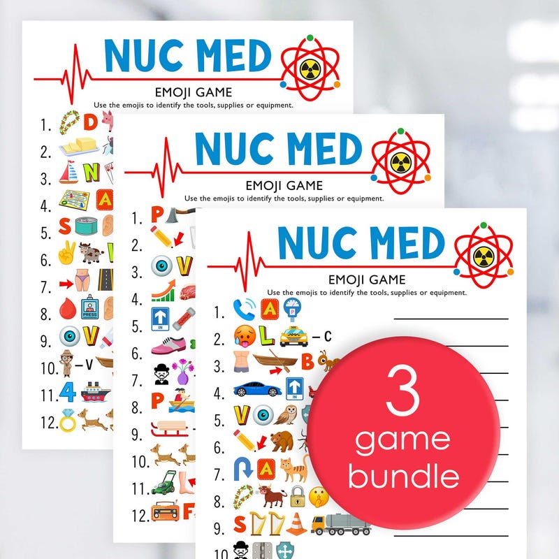 Radiology Emoji Game - Etsy