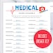 Medical Word Scramble | Nurse Word Scramble | Healthcare Word Scramble ...